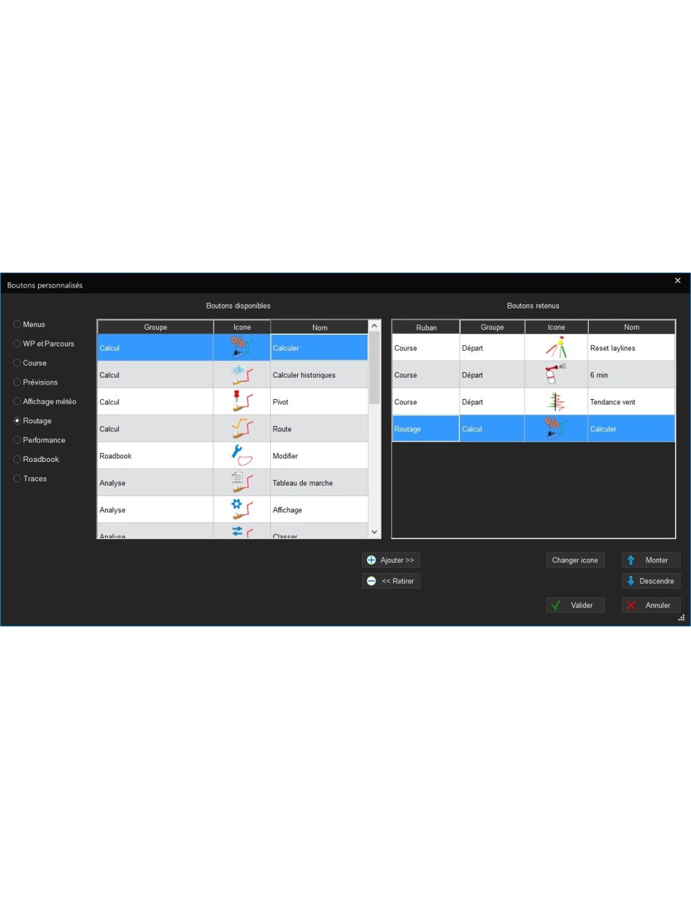 Adrena : logiciel de navigation en régate et étude de performance